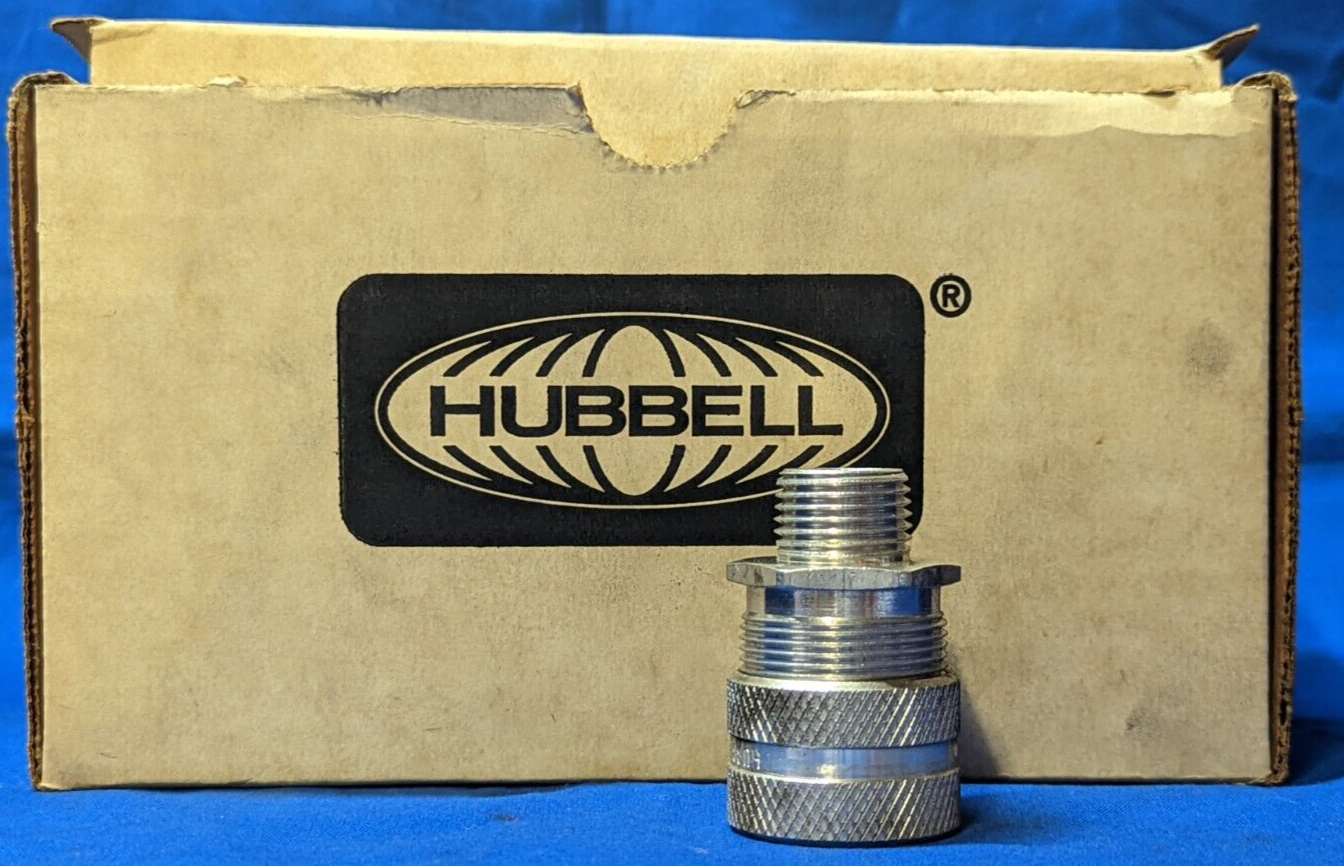 HUBBELL 1/2" ALUMINUM CORD CONNECTOR SCH1027 * BOX OF 30* | eBay