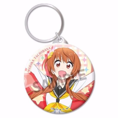 Nisekoi Marika Tachibana Can Badge Keychain Anime Japan | eBay