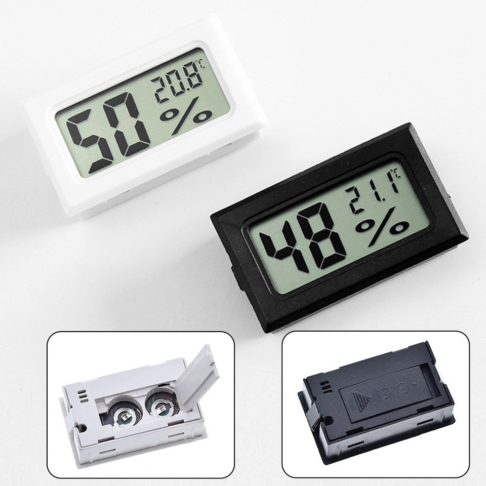 Digital Temperature Humidity Meter/ Sensor Thermometer Gauge LCD Hygrometer | eBay UK