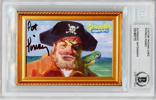 -SPONGEBOB SQUAREPANTS- PATCHY BECKETT BAS Signed/Autograph/Auto TV ...