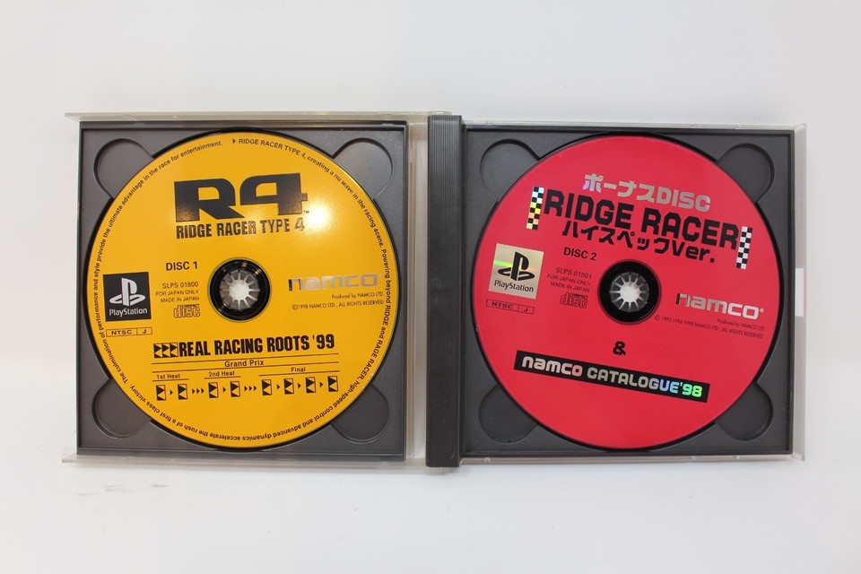 Ridge Racer Type 4 R4 Sony Playstation 1 PS1 Japanese Region Lock | eBay