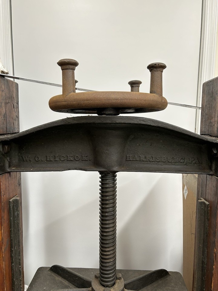 Hickok Bookbinding Standing Press for production bindery, repairing ...