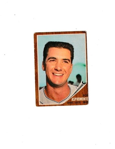 1962 Topps #248 Bob Aspromonte Nice Condition Combined Shipping ...