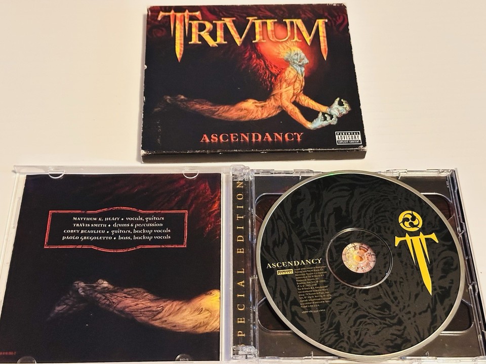 Trivium “Ascendancy” Album CD & DVD Combo | eBay