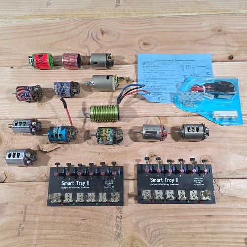 RARE Vintage RC Motor Lot Team Associated P2K Trinity Losi Tamiya ...