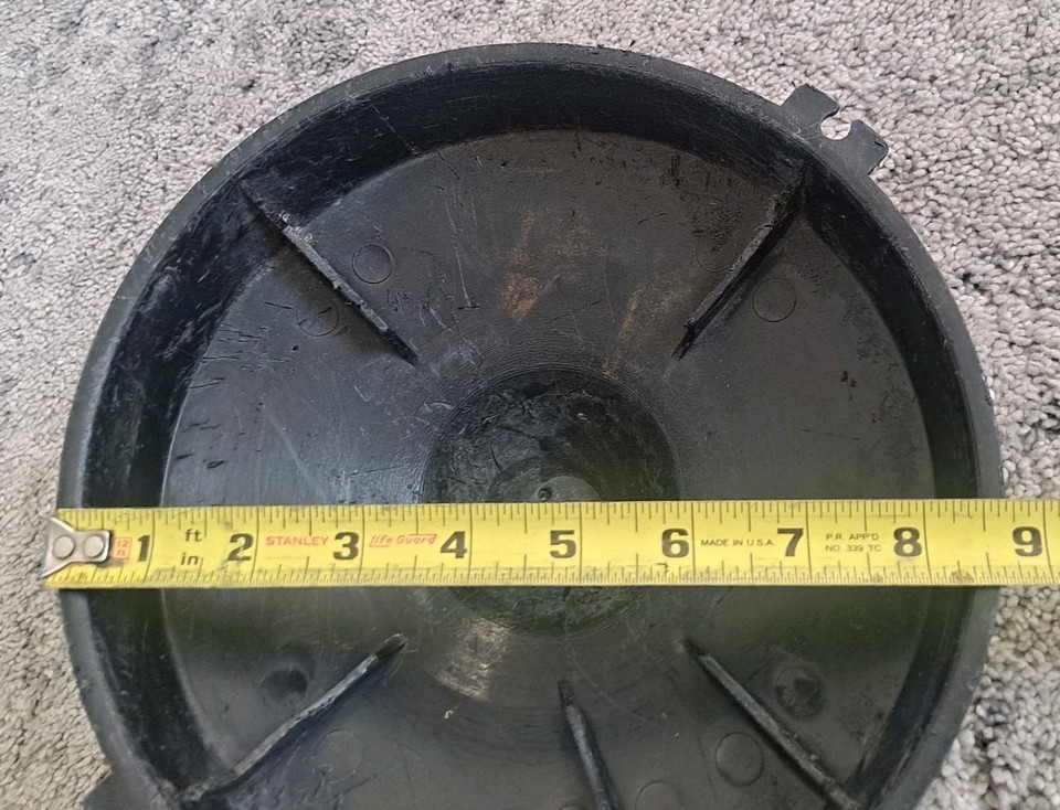 Strikemaster 8" chipper blade auger cover ice auger part Blade ...