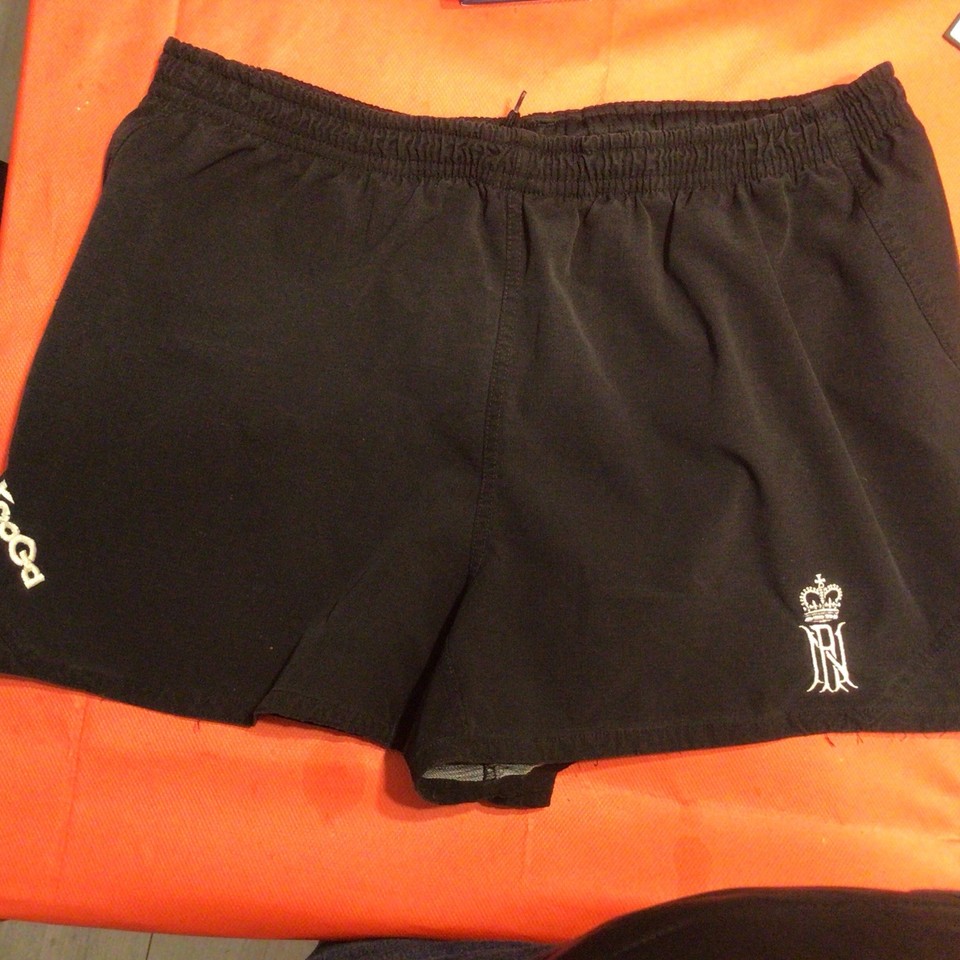 Player issue Kooga Royal Navy Rugby Training Shorts Blue Men’s X-LARGE ...