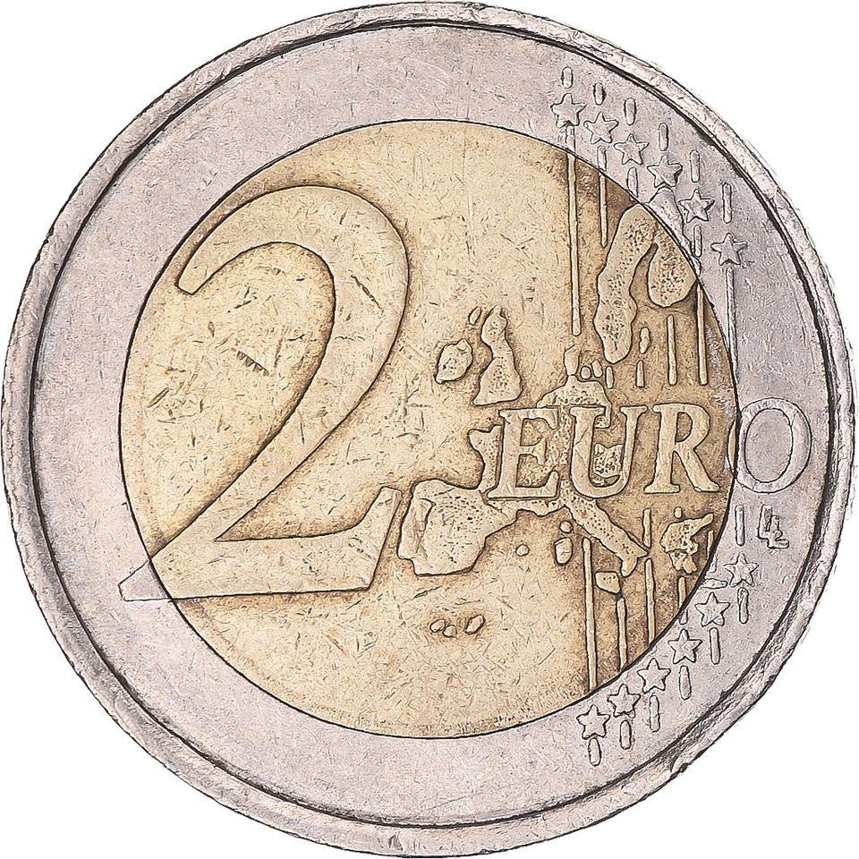 Deutschland, 2 Euro, Trial Turning Star with 2€ edge, SS, Bi-Metallic ...
