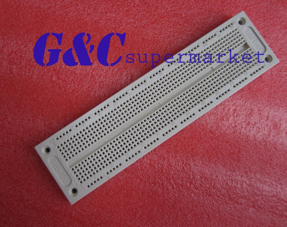 10PCS SYB-120 PCB Bread Board 60x12 Test Develop DIY 700 Point ...