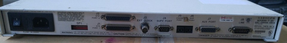 Larscom Access-T 211 Network Access DSU/CSU A87-0200A-51 quantity free ...