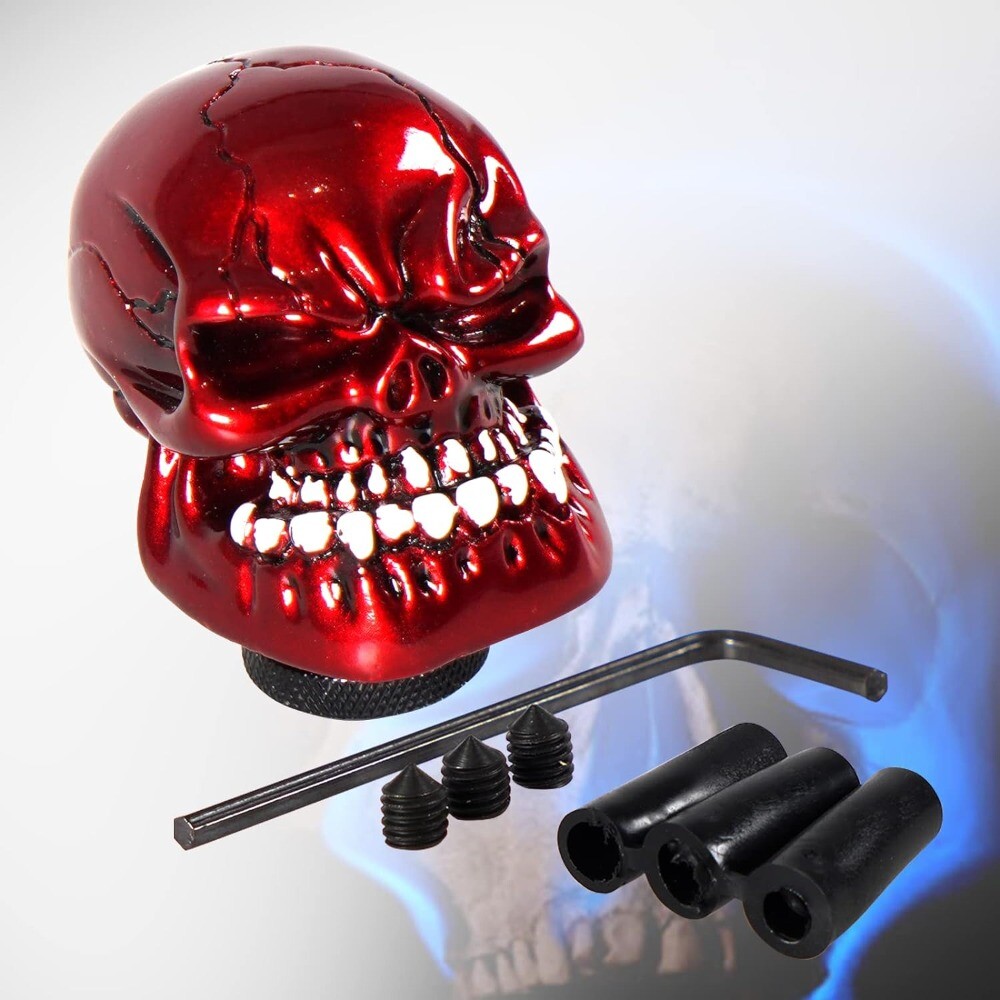 Resin Skull Shifter Knobs Car Gear Lever Stick Skeleton Shift Handle | eBay
