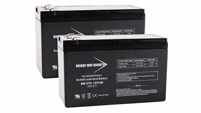 APC RBC109 Compatible Batteries (2 batteries - 12V 7.5Ah) | eBay