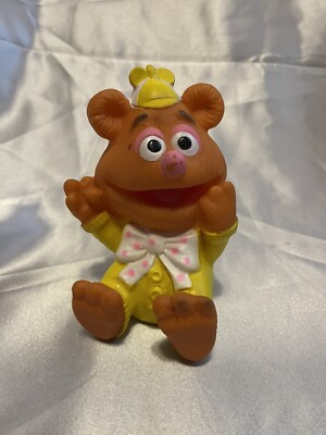 muppet babies squeak toy fozzie bear 1984 collectible vintage | eBay