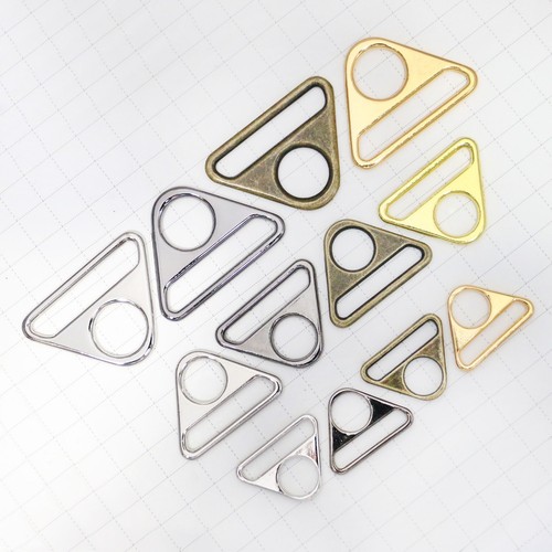 Triangle Buckle Solid cast large D Ring snap hook adjusters,CHOOSE SIZE ...