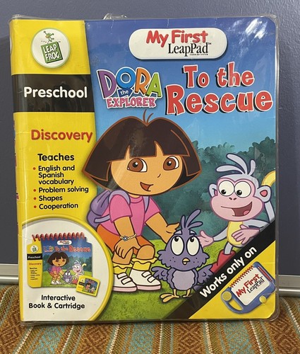 Leap Frog My First Leap Pad Dora The Explorer Interactive Book ...