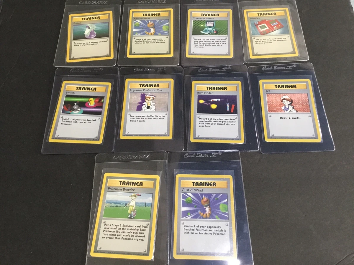 Pokemon Trainer Card Base