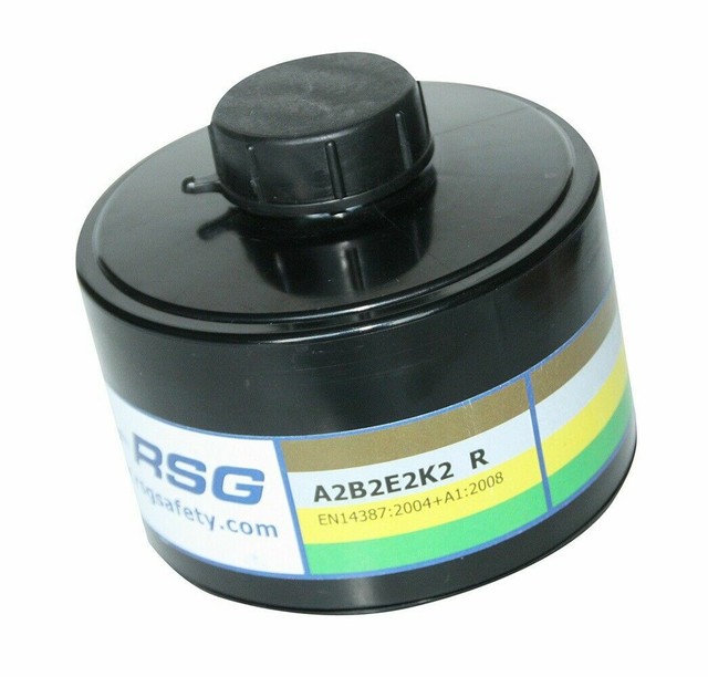 Gas mask GP-5 standard charcoal filter canister 40mm thread. New | eBay