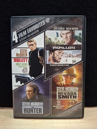 Steve McQueen 4 Film Favorites Bullitt / Papillon / The Hunter /Nevada ...