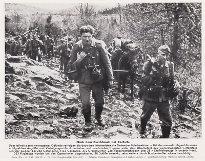 BATTLE OF THE KERCH PENINSULA ~ GERMAN & ROMANIAN ARMIES - 1942 | eBay