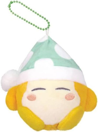 Kirby Super Star Nukuise Mascot Chain Waddle Dee Sleep Plush Doll New ...