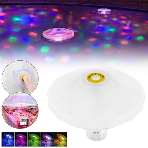 Pool Floating Lights LED Garden Pond Swimming Fountain Lamps Battery ...