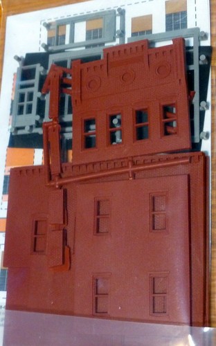 Smalltown USA 699-6003 HO Scale City Buildings Jessica's Salon Building ...