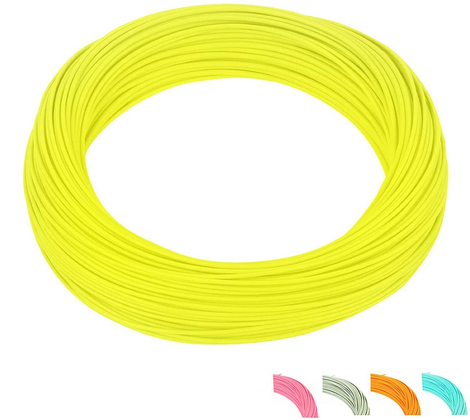 Maxcatch Floating Fly Line Weight Forward WF1/2/3/4/5/6/7/8F With 2 ...