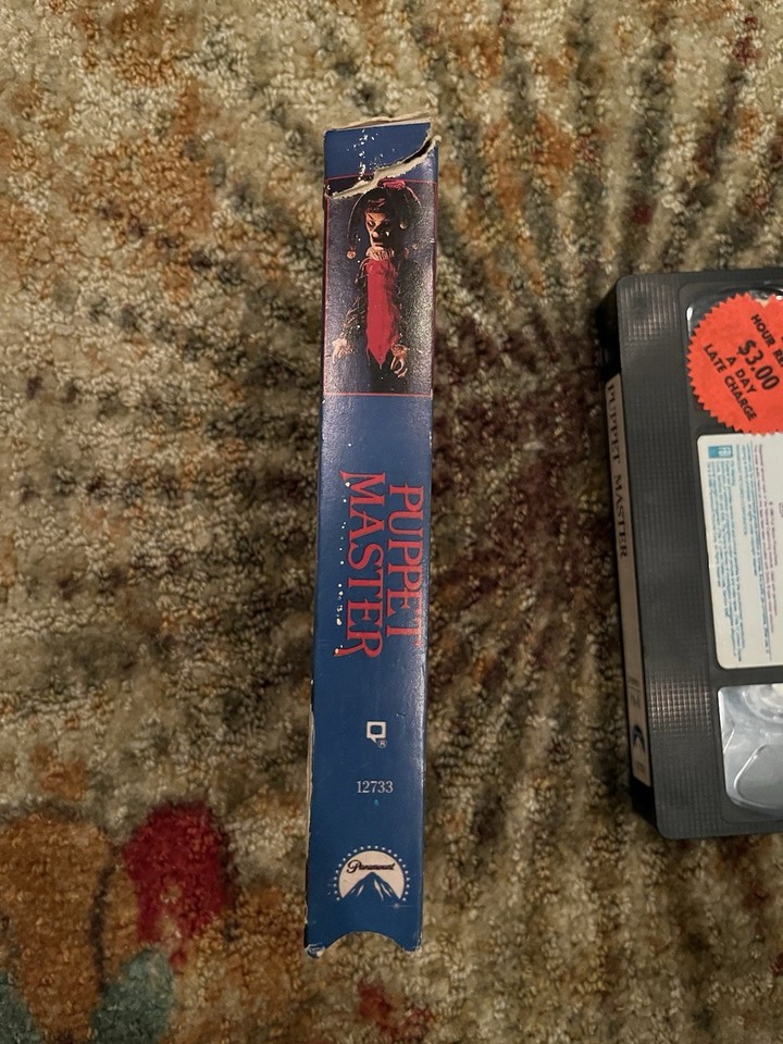 Puppet Master VHS (1989) Full Moon Productions Horror Video Movie Cult ...