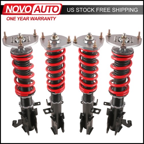 Front & Rear Coilovers Shock Strut For 1988-99 Toyota Corolla E90 E100 ...