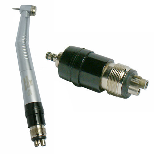 6pcs Dental High Speed Handpieces Push Quick Coupler Coupling 360 ...