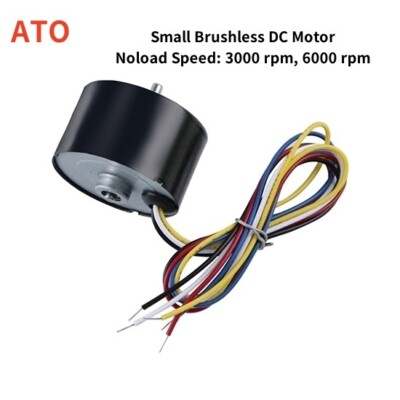 BLDC Small High Torque Brushless DC Motor 12V 3000 6000 rpm | eBay