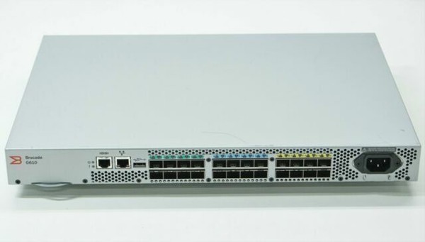 Brocade G610 8 Port 32GB Fibre Channel Switch for sale online | eBay