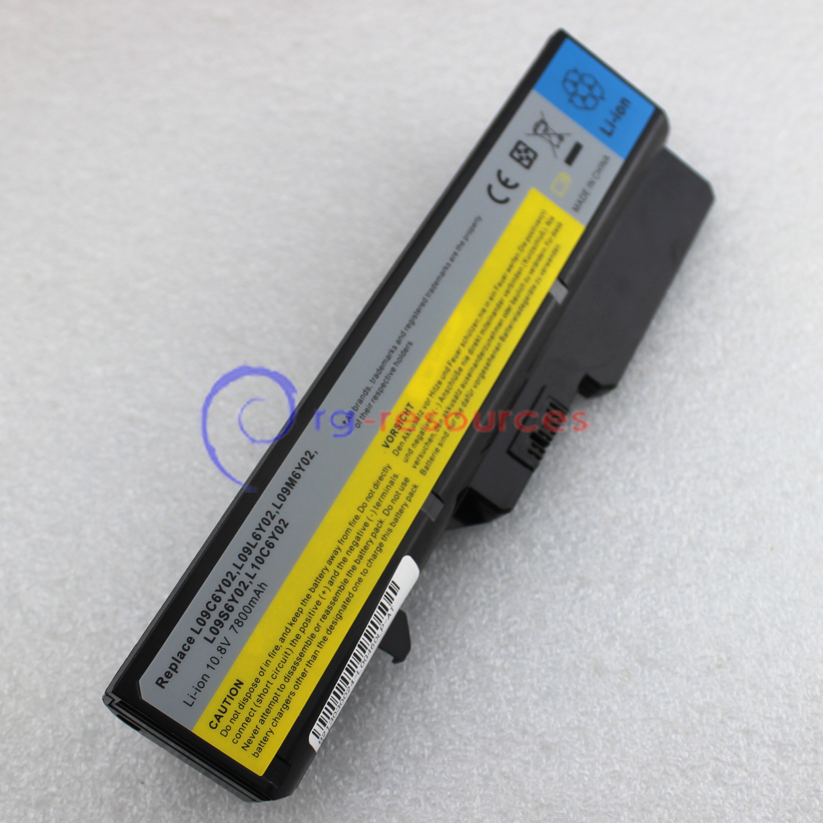 9Cell Battery for Lenovo Ideapad G460 G560 V360 V370 B470 B570 L09C6Y02 ...