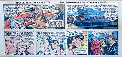 Steve Roper & Mike Nomad - full color Sunday comic page - December 18 ...