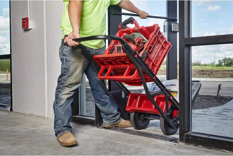 Milwaukee 48-22-8440 PACKOUT Impact Resistant Tool Storage System Crate ...