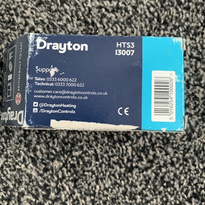 Drayton HTS3 Cylinder Thermostat (13007) 5016254100026 | eBay UK