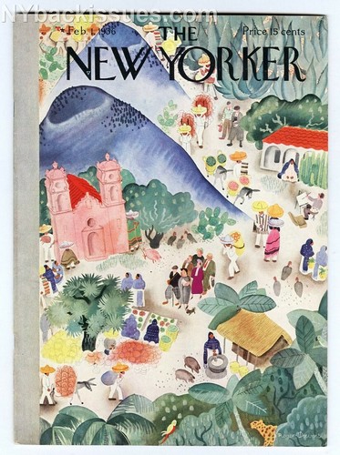 New Yorker magazine February 1 1936 Franklin P. Adams Olive Stanton ...