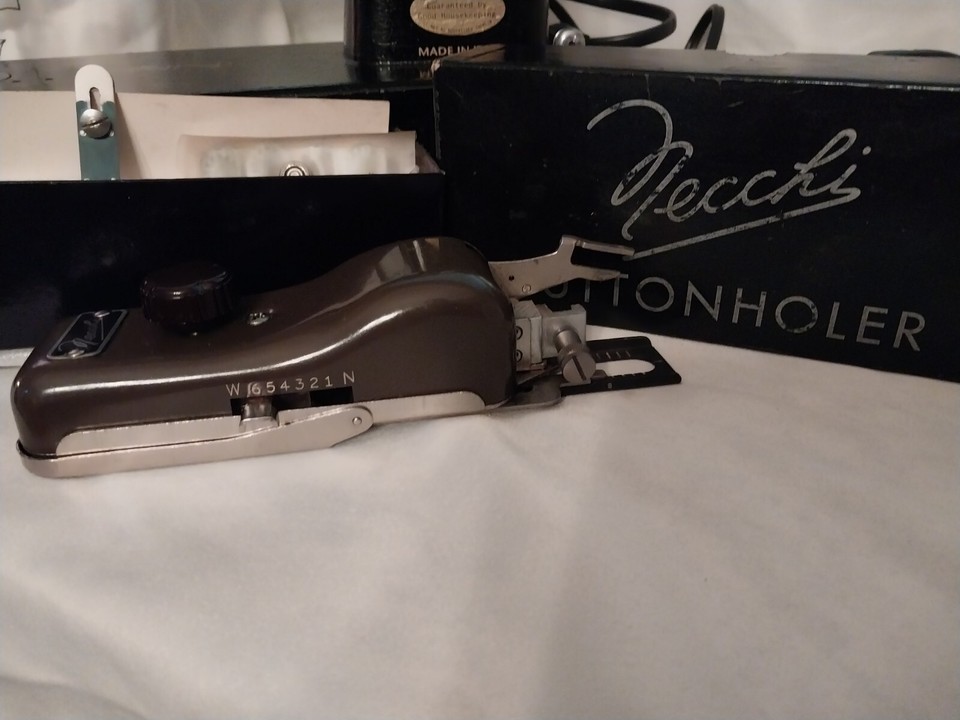 Vintage Italian Necchi Model BF Sewing Machine Head | eBay