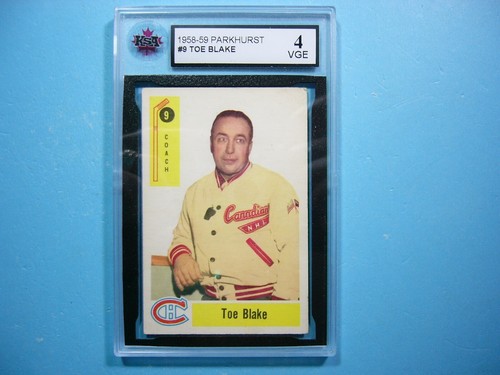 1958-59 Parkhurst - Toe Blake #9 for sale online | eBay