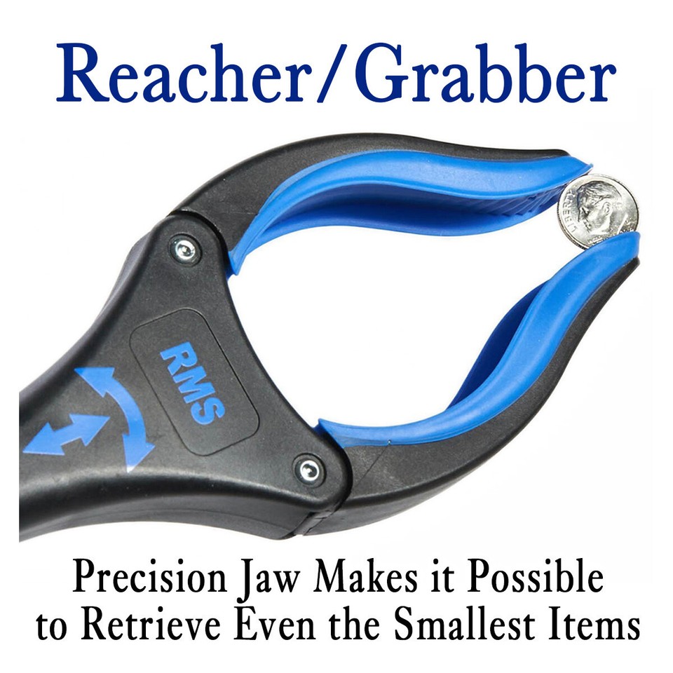 RMS Handi-Grip Reacher Grabber Aid w/4 Color Choices / 26", 32", 19" or ...