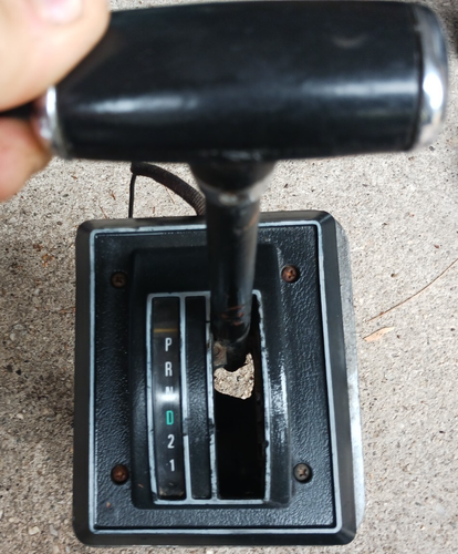 1974-78 FORD MUSTANG II COUGAR AUTOMATIC SHIFTER + T-HANDLE + BEZEL ...