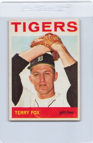 1964 Topps #387 Terry Fox Tigers EX/MT *DA-C4748 | eBay