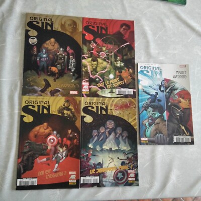 ORIGINAL SIN - MARVEL panini comics - run complet en 4 tomes + hs 2 | eBay