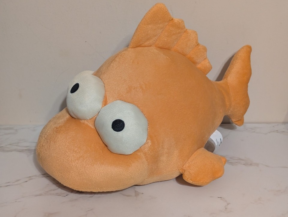 Blinky Fish The Simpsons 2018 Universal Studios 15" Three Eyed Stuffed ...