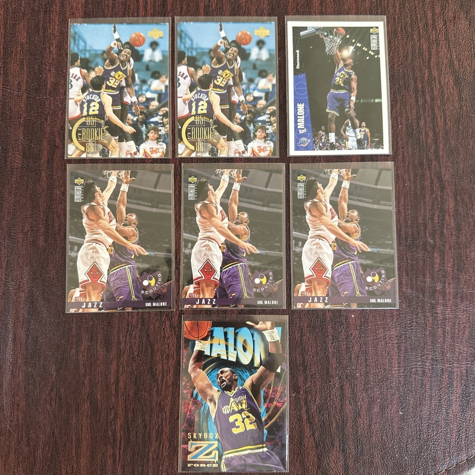 Karl Malone Basketball Card 1990s Lot of 70 HOF 🔥 | eBay