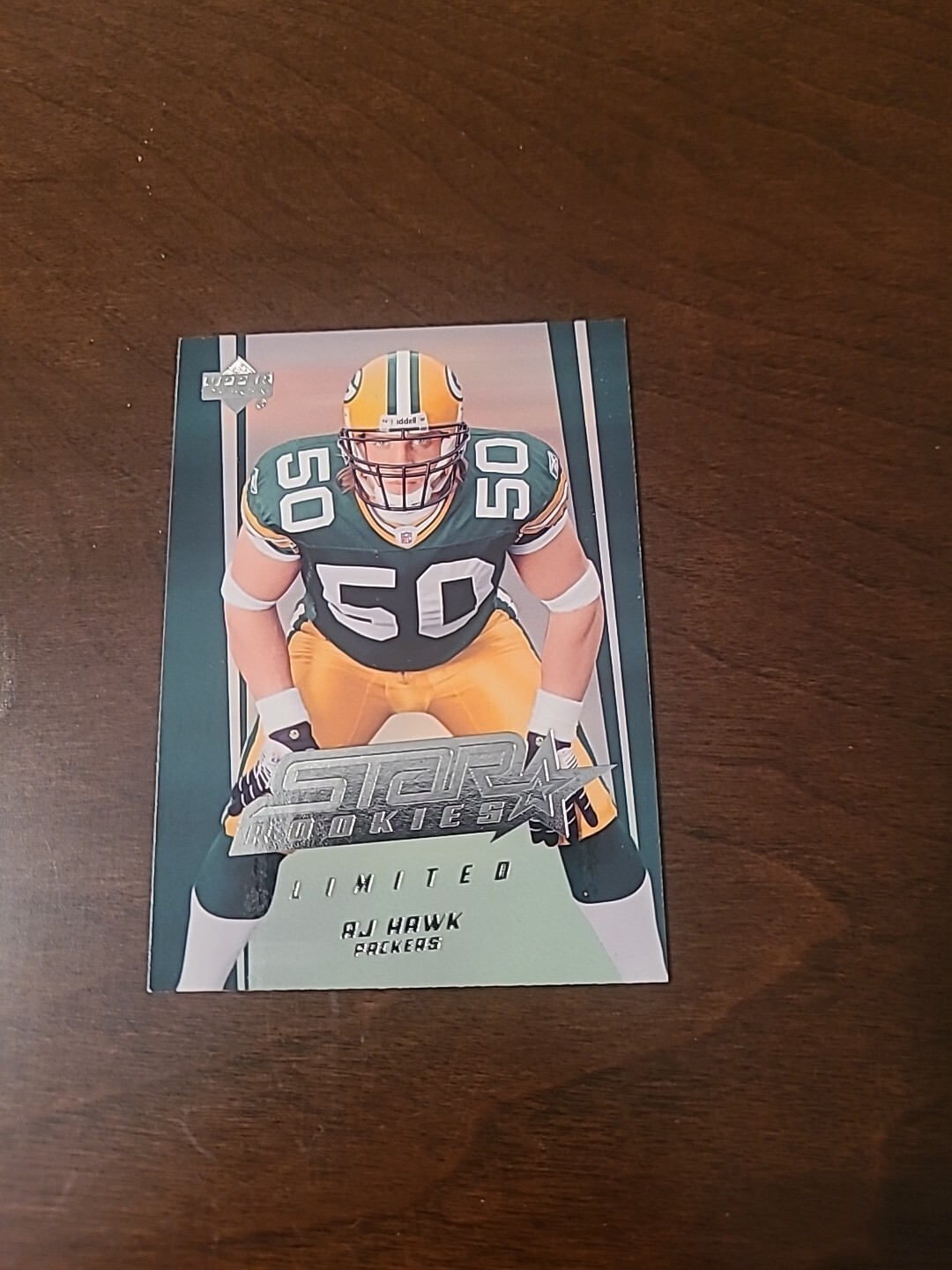 Nice 2006 Upper Deck Star Rookies Limited AJ Hawk Rookie #201 | eBay
