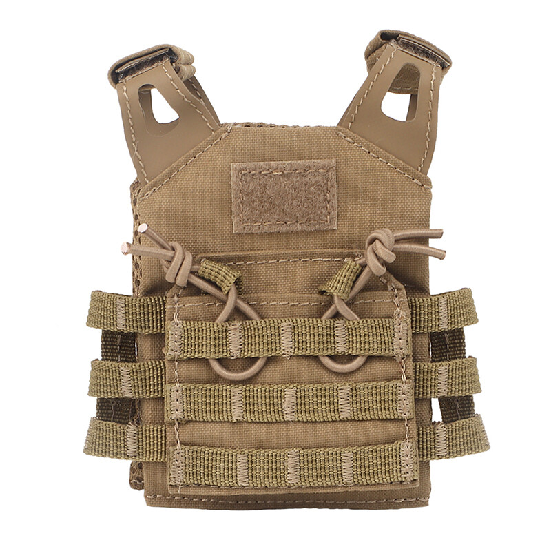 Mini Tactical Beer Bottle Vest Cover Military Miniature Molle Vest Beer ...