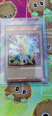 Kelbek the Ancient Vanguard 1st Edition Ultra Rare MAMA-EN027 Yu-Gi-Oh ...