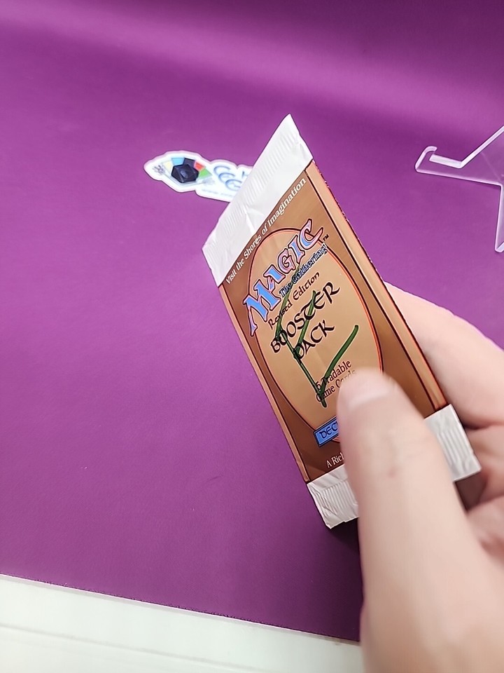 MTG Empty Summer Edgar Booster Pack Wrapper Revised W/ Provenance ...