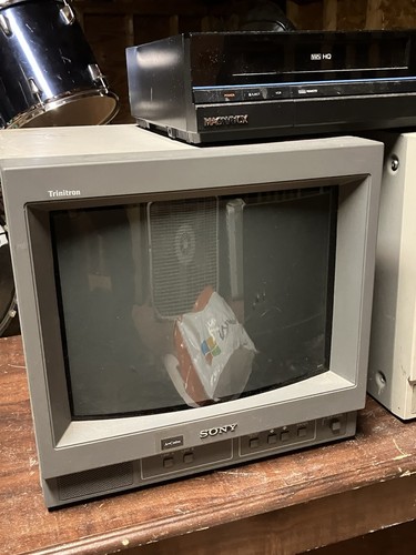 Sony PVM-14N5U Trinitron 14" Color CRT TV Monitor Retro Gaming | eBay